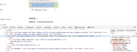 Menu Margin Bfc Issue Ant Design Ant Design GitHub