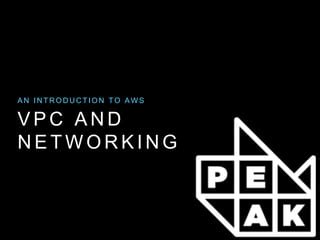 Introduction To AWS VPC Networking PPTX