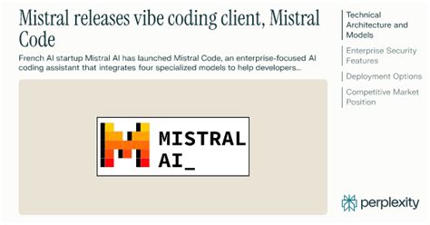 mistral releases vibe coding client mistral code
