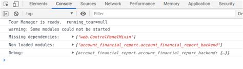 130 Bug Accountfinancialreport Incorrect Js Widget Dependency