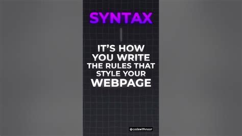 Css Explanation For Beginners Shorts Viralvideo Trending Youtube