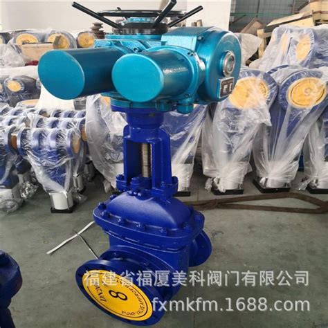 美科电动陶瓷排渣阀pz941 1016254064100cpr耐磨法兰闸阀虎窝淘