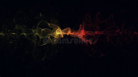 Beautiful Bright Abstract Background Image 3d Render Data Visualization Complex Graph With