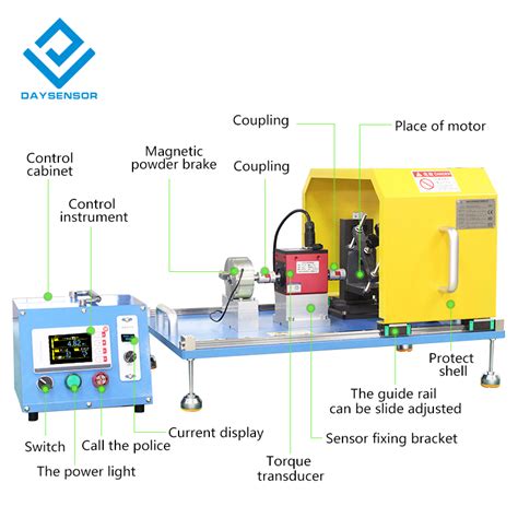 Dym 009 Daysensor Professional Factory Electric Motor Test Dynomometer Stand Generator Test