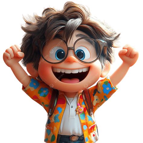 Cartoon Character With Glasses Glasses Clipart Cartoon Clipart Character Clipart Png