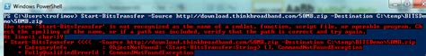 Bits Transfer Powershell Cmdlets Path Of Yeahmanager