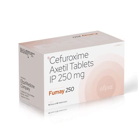 Buy Cefuroxime Axetil 250 Mg Tablets Efpia Medicine