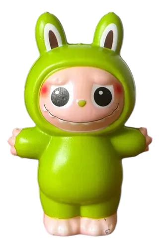 Squishy La Bubu Juguete Apretable Antiestrés Labubu Verde Cuotas Sin