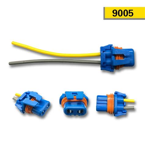 Voltage Automotive Socket Connector For 9005 Hb3 Headlight Fog Light