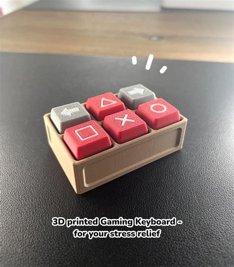 Diy Keyboard For Stress Relief 3d Model By 3d Factorybox On Thangs