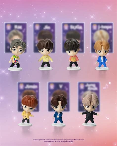 Mcdonalds Drops Second Bts Happy Meal Collection