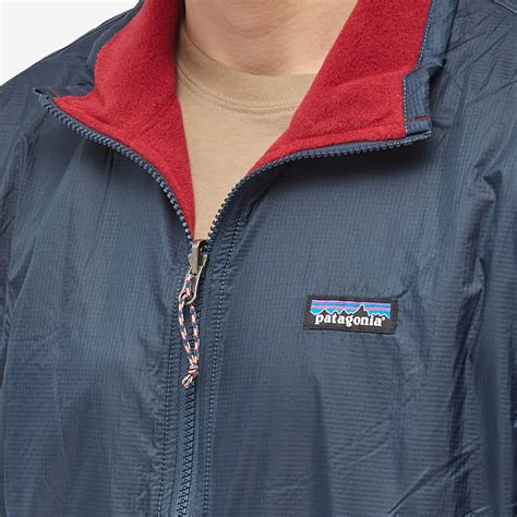 Patagonia Reversible Shelled Microdini Jacket Tidepool Blue END NZ
