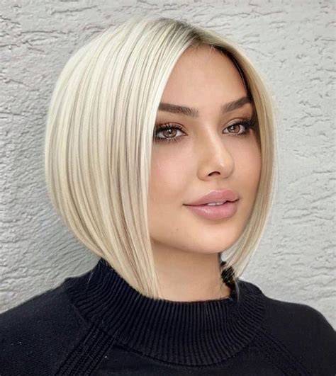 Layered Bob For Round Face