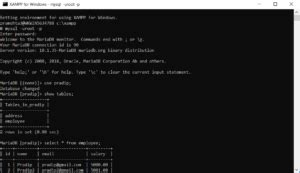 Phpmyadmin Command Line Xampp Mysql Mysql Command Line Mysql Query