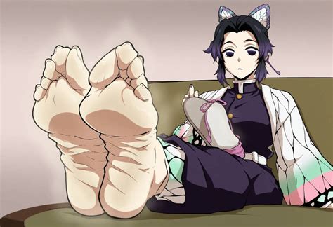 Shinobu Feet By Mikeykurokawa On Deviantart