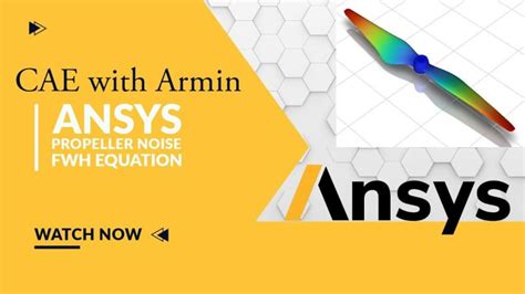 Mastering Ansys Propeller Noise In Fluent Aeroacoustics Armin Hashemi