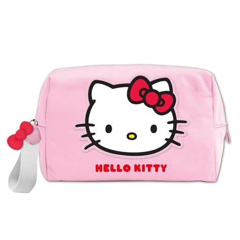 Hello Kitty Pink Travel Bag Brick Wash Bag Cerda Hello Kitty