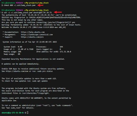 Web Stack Implementation Lemp Stack In Aws By Uwadone Joshua Apr