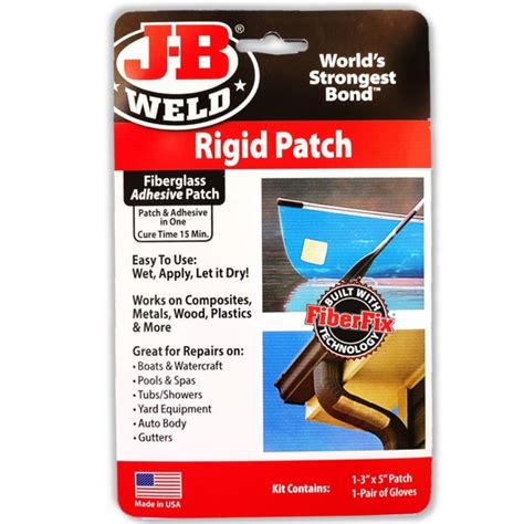 Rigid Patch Fibreglass Adhesive Patch Smart Marine
