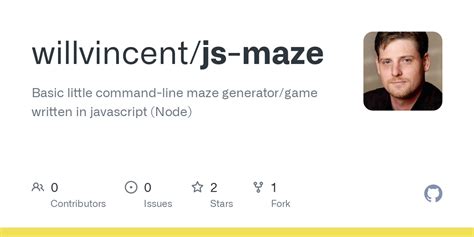 github willvincent js maze basic little command line maze generator