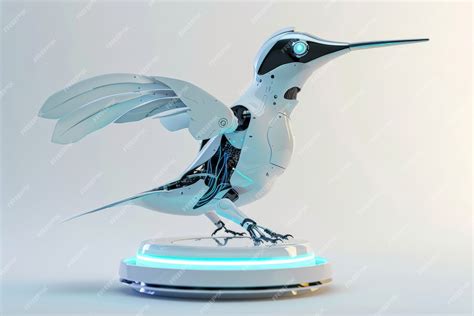 Free Photo Futuristic Robot Hummingbird