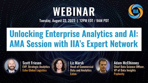 International Institute For Analytics On Linkedin Analytics