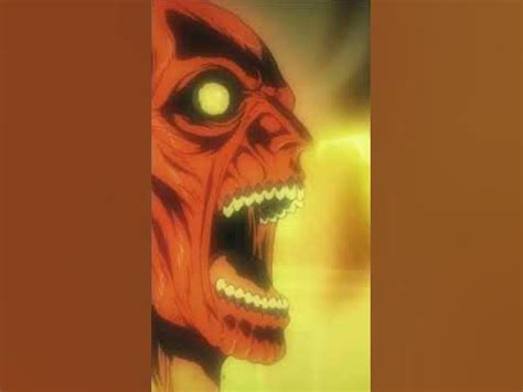 Eren Punches Warhammer Titan Before Full Transformation Youtube
