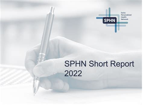Sphn Swiss Personalized Health Network Sphn