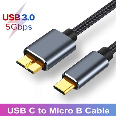 Usb C To Micro B Cable Usb 30 Type C 5gbps Data C Grandado
