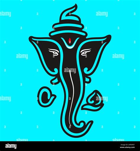 Loard Ganesha Vector Image Shree Ganesh Ji Hindu Loard Ganesha Art Work Ganesh Chaturthi