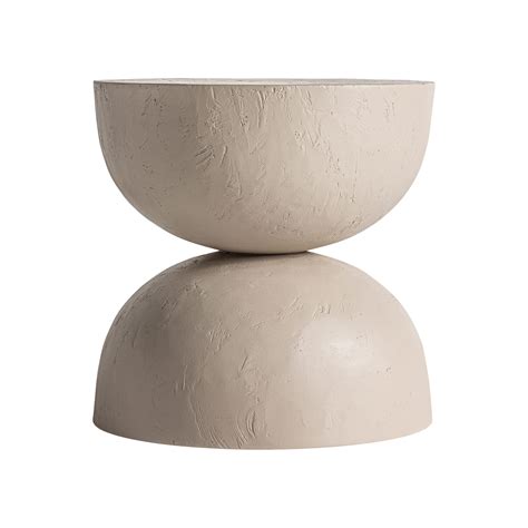 Table Basse En Argile Brun Clair 45x45x45 Cm Leroy Merlin