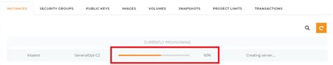 how to launch cloud instance from volume ipserverone