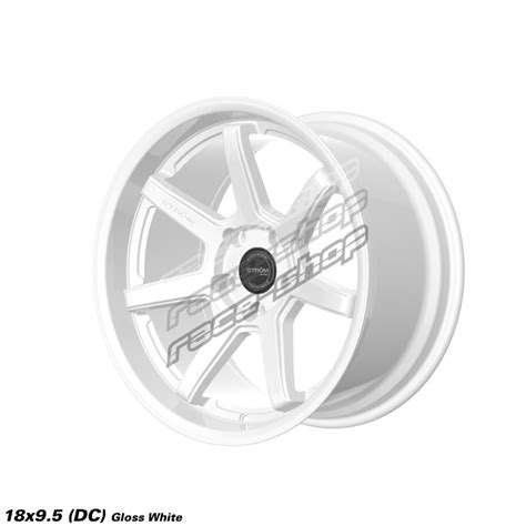 Strom Ds 15 Wheel 18x95 5x1143 731 Et10 Full Gloss White Races