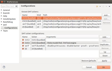 SMT Solvers Plug In Event B