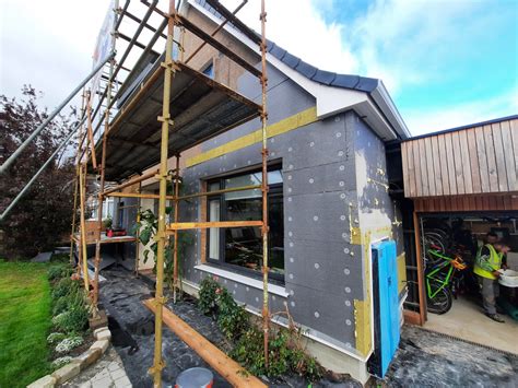 Insulation System With Silicone Render Finish Cramond Edinhome