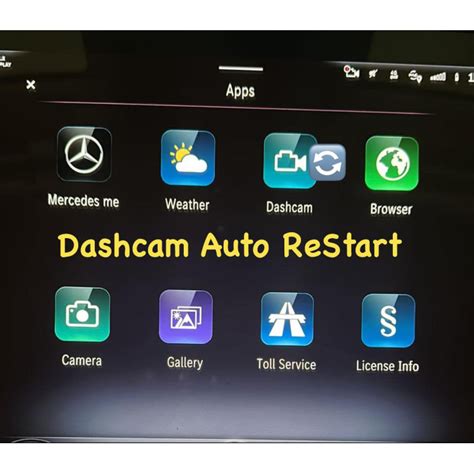 Coding Dashcam Auto Restart When Ignition On