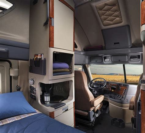Semi Truck Sleeper Cab Interior