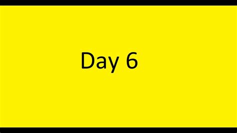 Day 6 Dynamic Programming Youtube