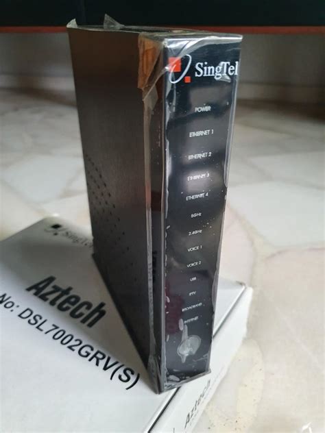 Singtel Aztech DSL GRV S Modem Router Computers Tech Parts Accessories Networking On