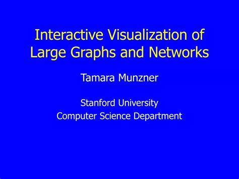 ppt interactive visualization of large graphs and networks powerpoint