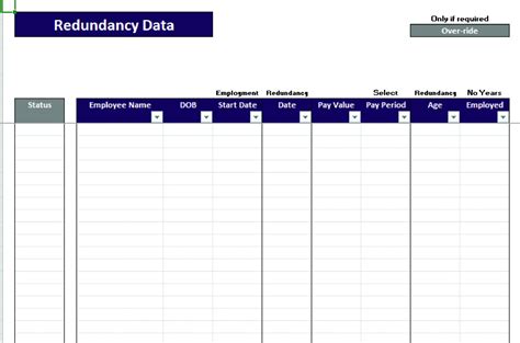 Redundancy Calculator Clearview