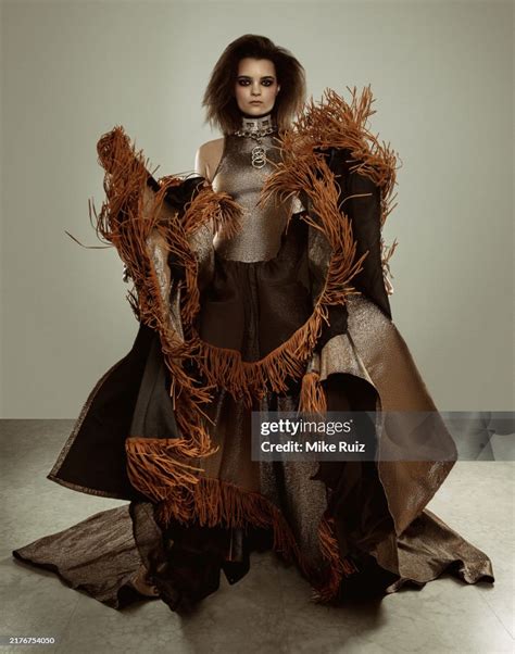 Actor Brianna Hildebrand Is Photographed For Photobook Magazine On