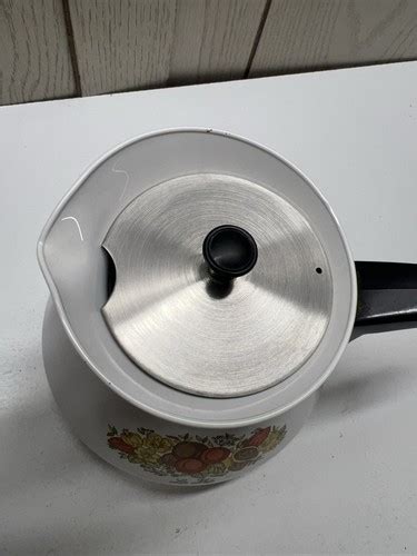 Vintage Corning Ware Spice Of Life 6 Cup Coffee Tea Pot Kettle P 104