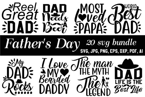 Dad Design Bundle Graphic By Design Store · Creative Fabrica