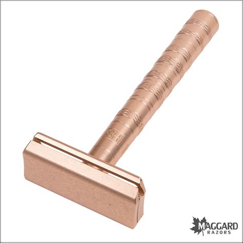 Henson Shaving Al13 Copper Machined Aluminum De Safety Razor Medium E — Maggard Razors