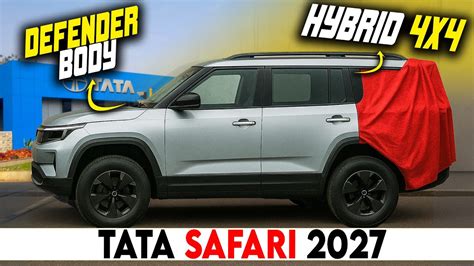 2027 Tata Safari To Get Defender Sport Boxy Body With Proper 4x4