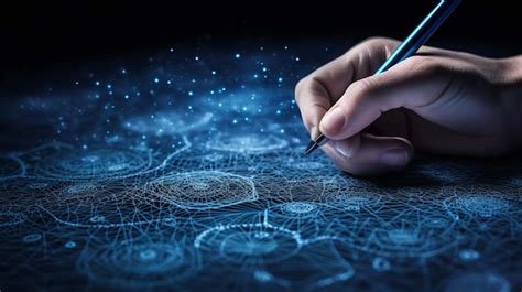 Premium Photo Abstract Creative Coding Illustration With World Map