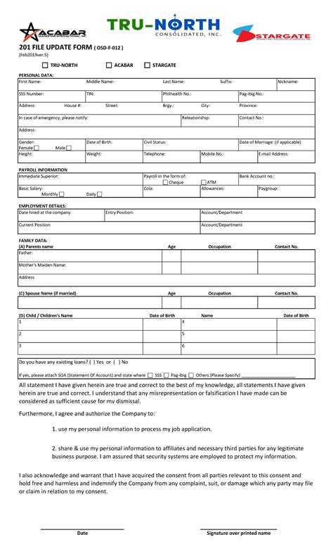 201 File Update Jhfghdhnmgfdfjjjg 201 File Update Form Osd F 012 Feb2019ver C Tru