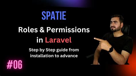 06 Assign Role To User Using Spatie Laravel Permission Package Youtube