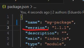 GitHub EduardoPetrini Package Version Display Nice Display Of Your Current Package Json S